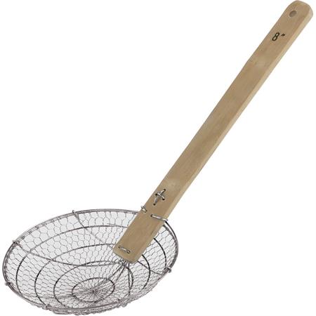 Bamboo Wire Skimmer Iron 8" from Buy Asian Food 4U