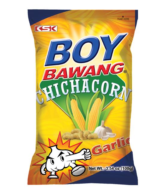 Boy Bawang Cornick Chichacorn Garlic Flavour 100g from Buy Asian Food 4U