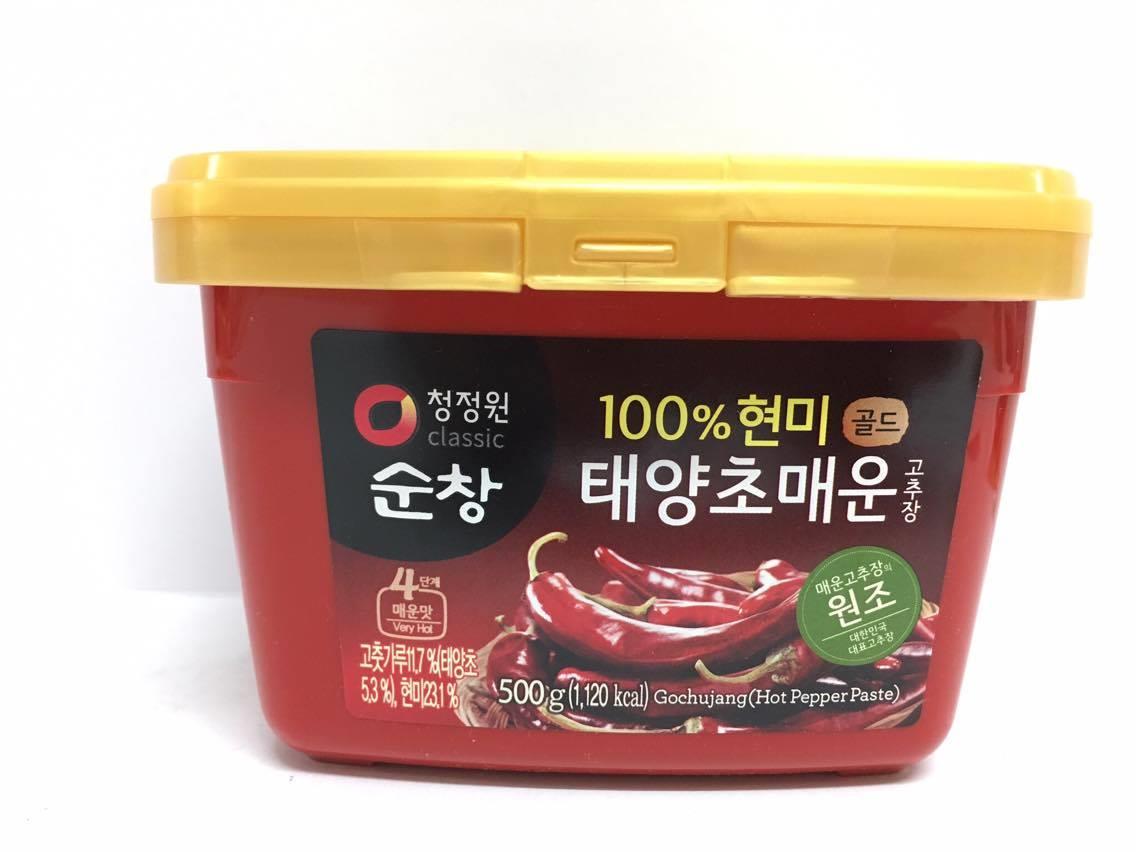 Chung Jung One Gochujang Spicy & Very Hot 500g from Buy Asian Food 4U