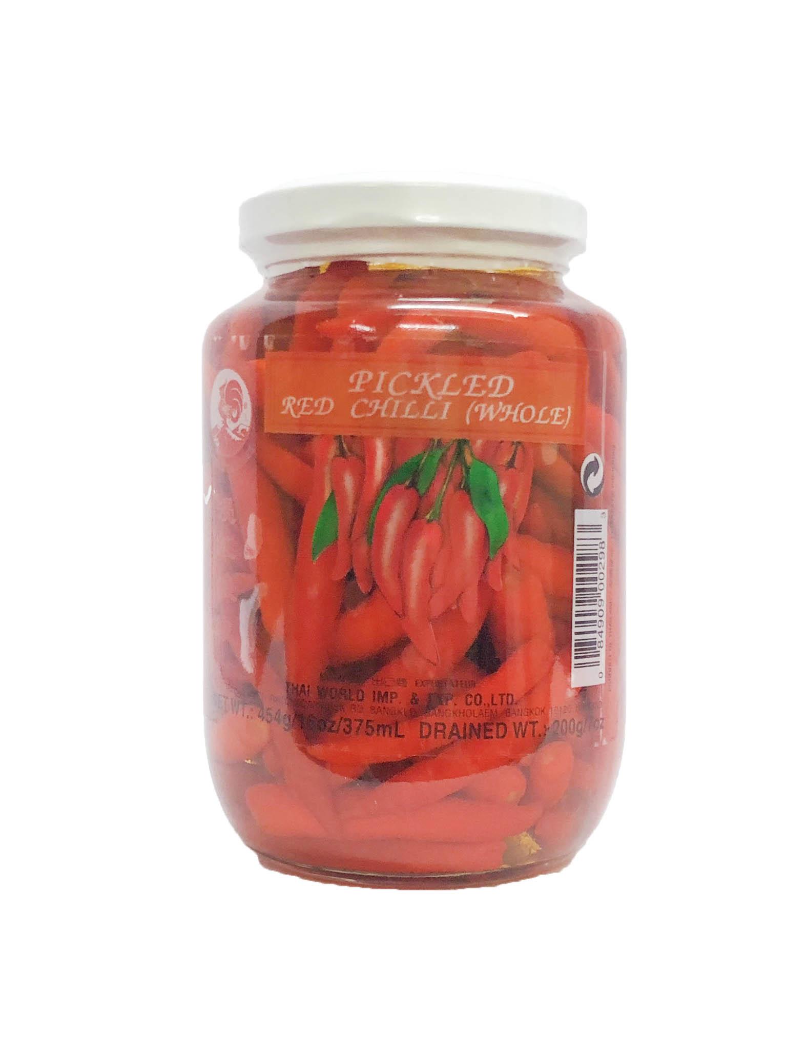 Cock Brand Pickled Red Chilli Whole 454g from Buy Asian Food 4U
