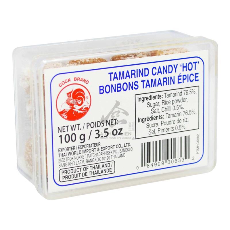 Cock Brand Tamarind Box (Hot) 100g from Buy Asian Food 4U