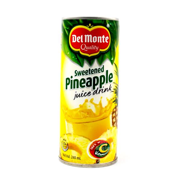 Del Monte Pineapple Juice Drink (Sweetened) 240ml from Buy Asian Food 4U