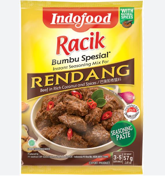 Indofood Seasoning Mix - Rendang 60g from Buy Asian Food 4U
