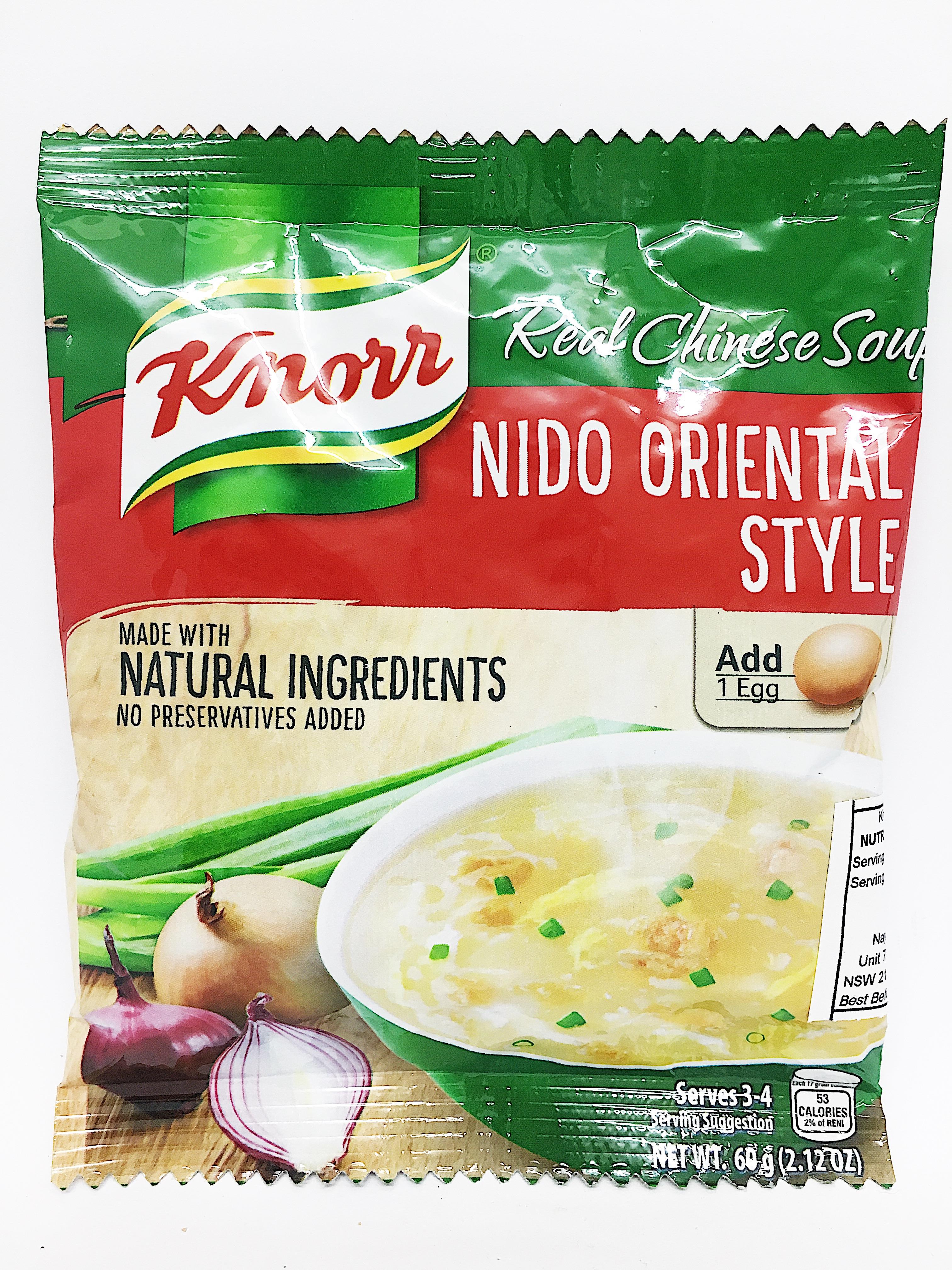 Knorr Instant Soup Nido Oriental Style 60g from Buy Asian Food 4U