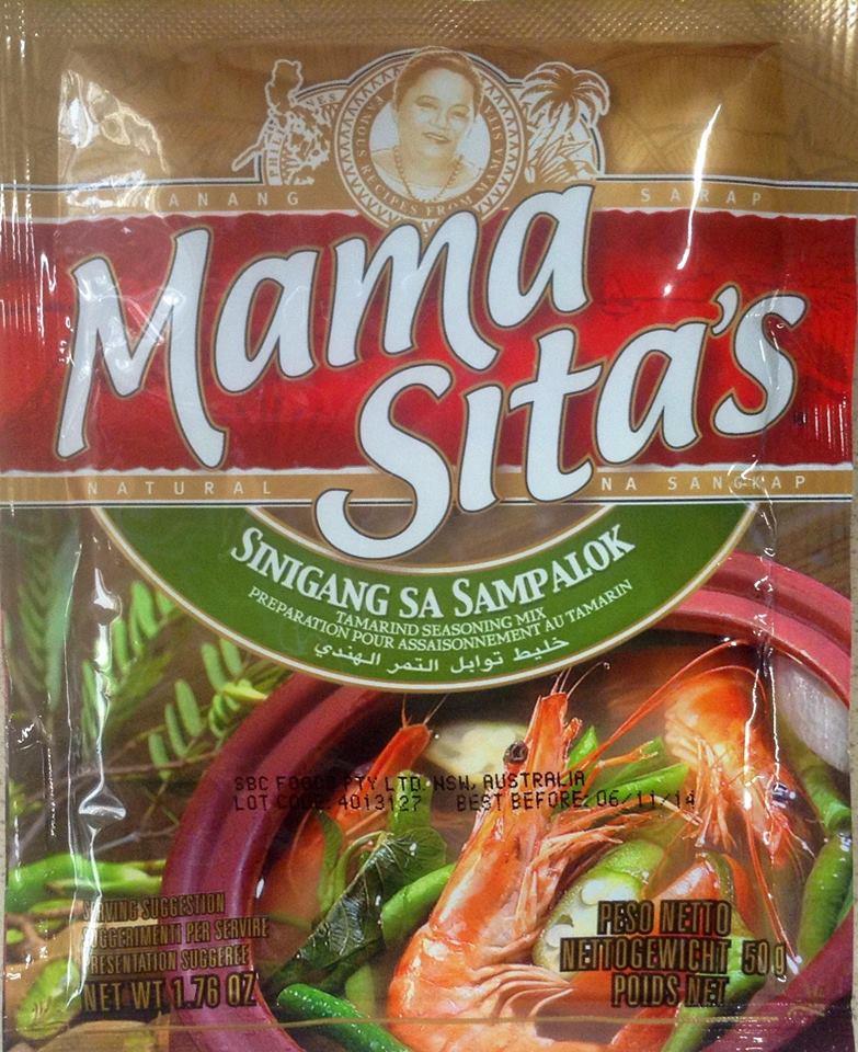 Mama Sita's Tamarind Soup Mix (Sinigang Sa Sampalok) 50g from Buy Asian ...