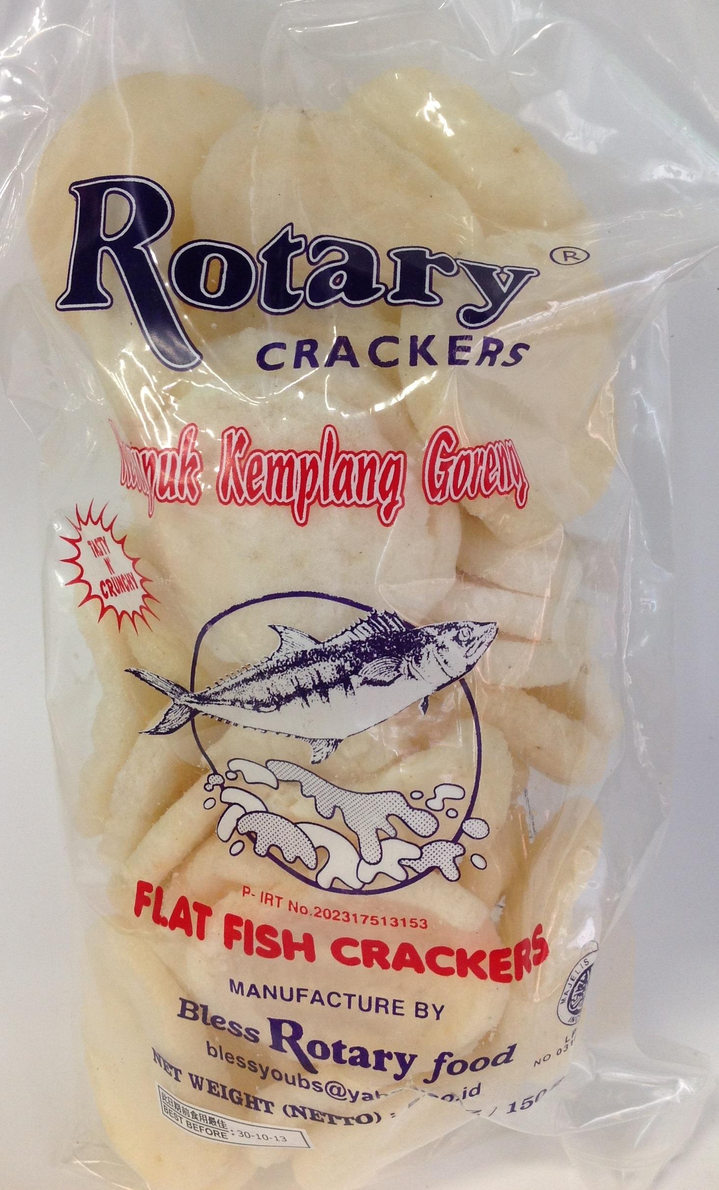 Rotary Flat Fish Crackers 150g from Buy Asian Food 4U