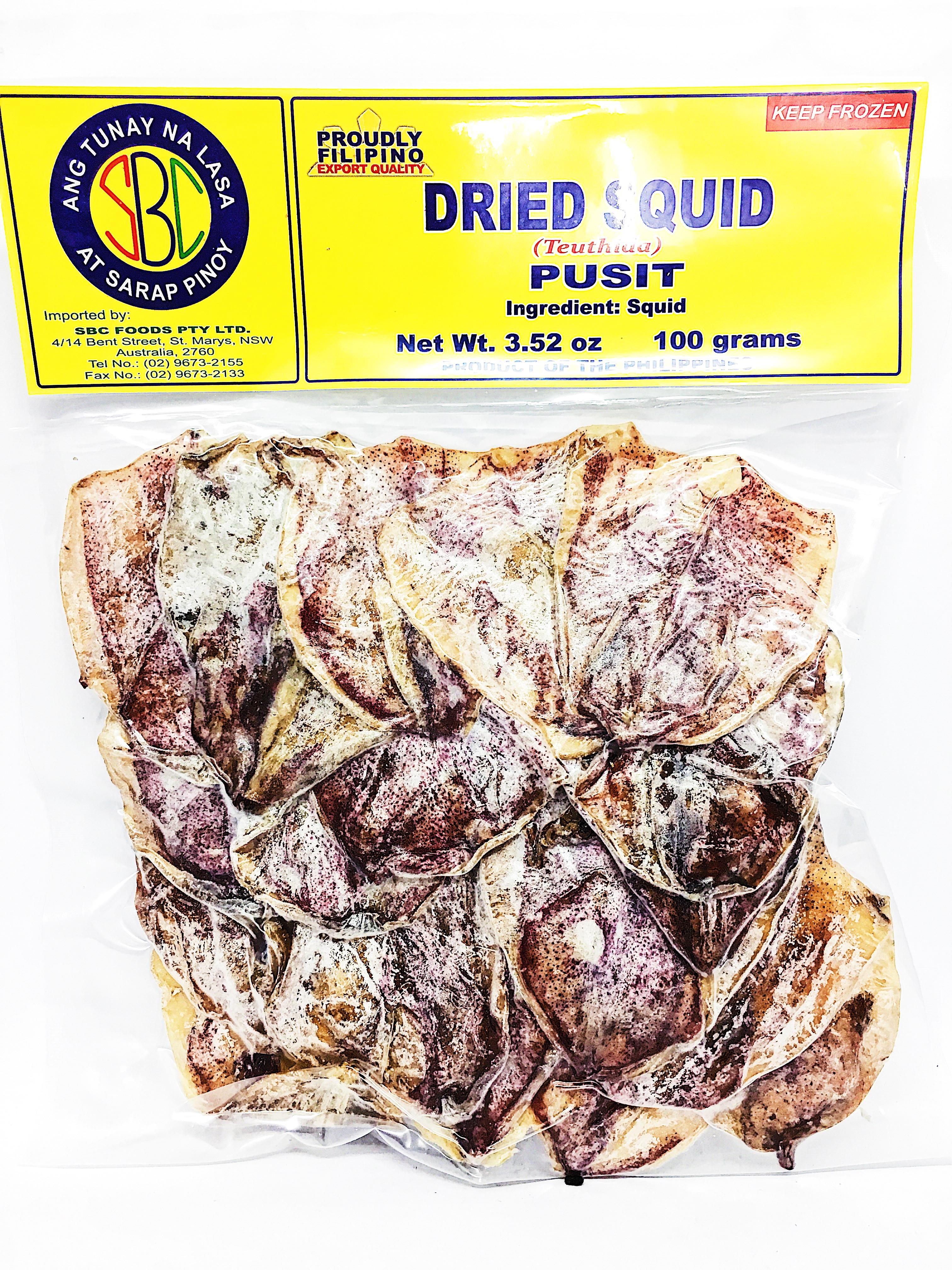 SBC Dried Squid 100g from Buy Asian Food 4U